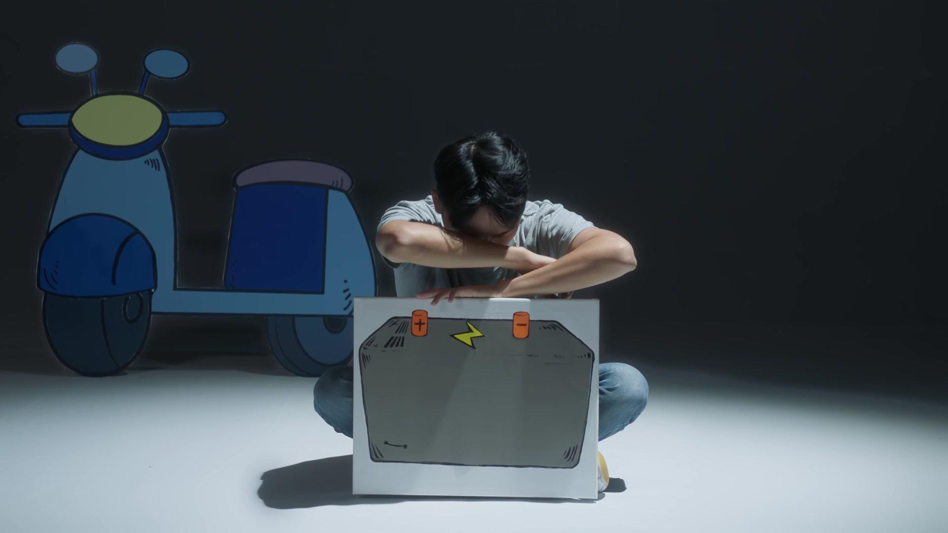 ...小电瓶的自述#规范使用电动自行车#飞线充电#情景剧@陕西宝鸡消防