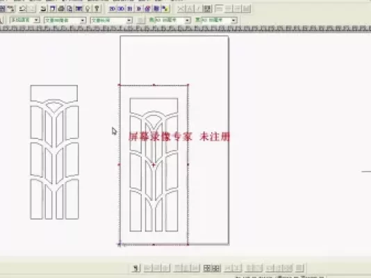 文泰雕刻教程视频木门设计制作基础实操