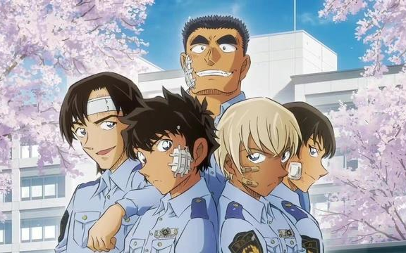 名侦探柯南-警校五人组片段