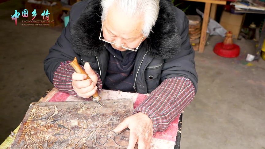 朱仙镇木版年画,现场操作你见过吗?看看详细制作现场吧
