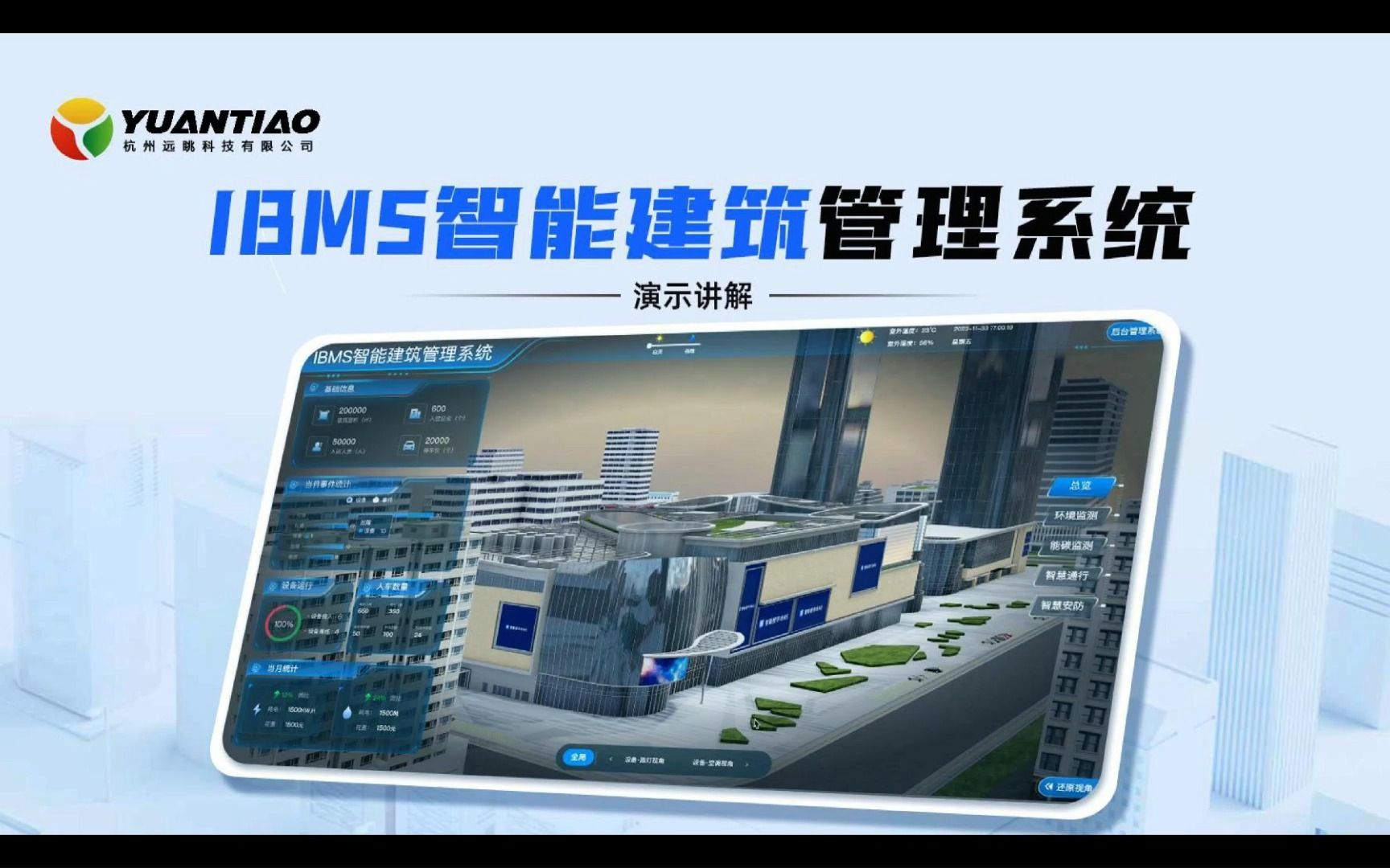 探索未来智慧建筑管理系统!远眺IBMS,实现全方位、高效能耗管理!#...