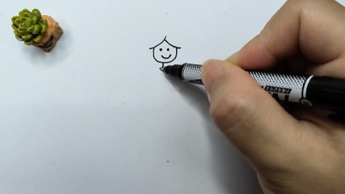 如何画妈妈简笔画简单又漂亮