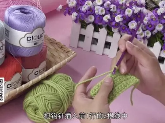 编织人生视频学堂第69集--短针