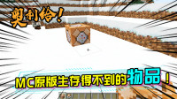 我的世界之奥力给讲冷知识 第142集 MC通过指令才能获得的物品,我...