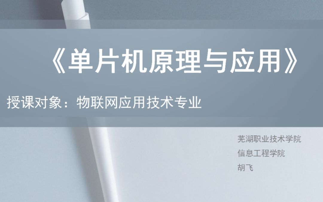 单片机原理与应用10-显示功能2