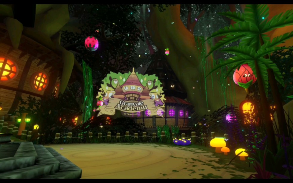VR chat小记录:2022vket模型展会,森林魔法风