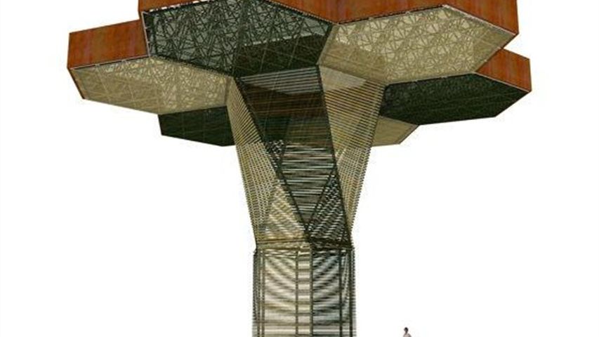 orquideorama哥伦比亚生态建筑Rhino犀牛建模演示教程