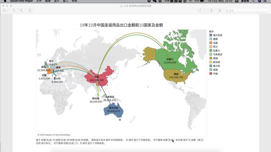 【数据可视化】如何用Tableau制作流向地图