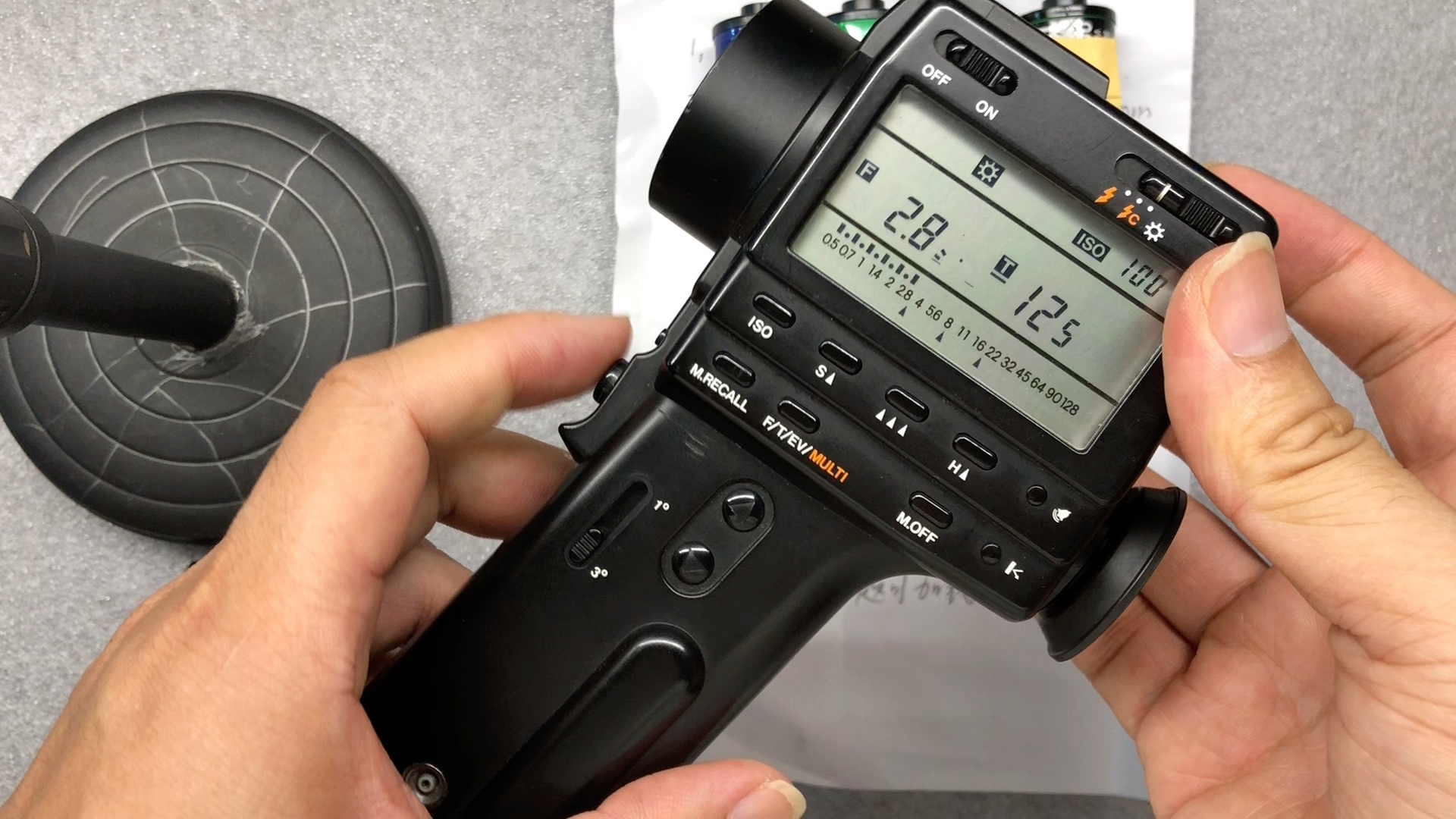 sekonic/世光 dual spot F L-778 专业测光表拆机维修清理保养不开机...