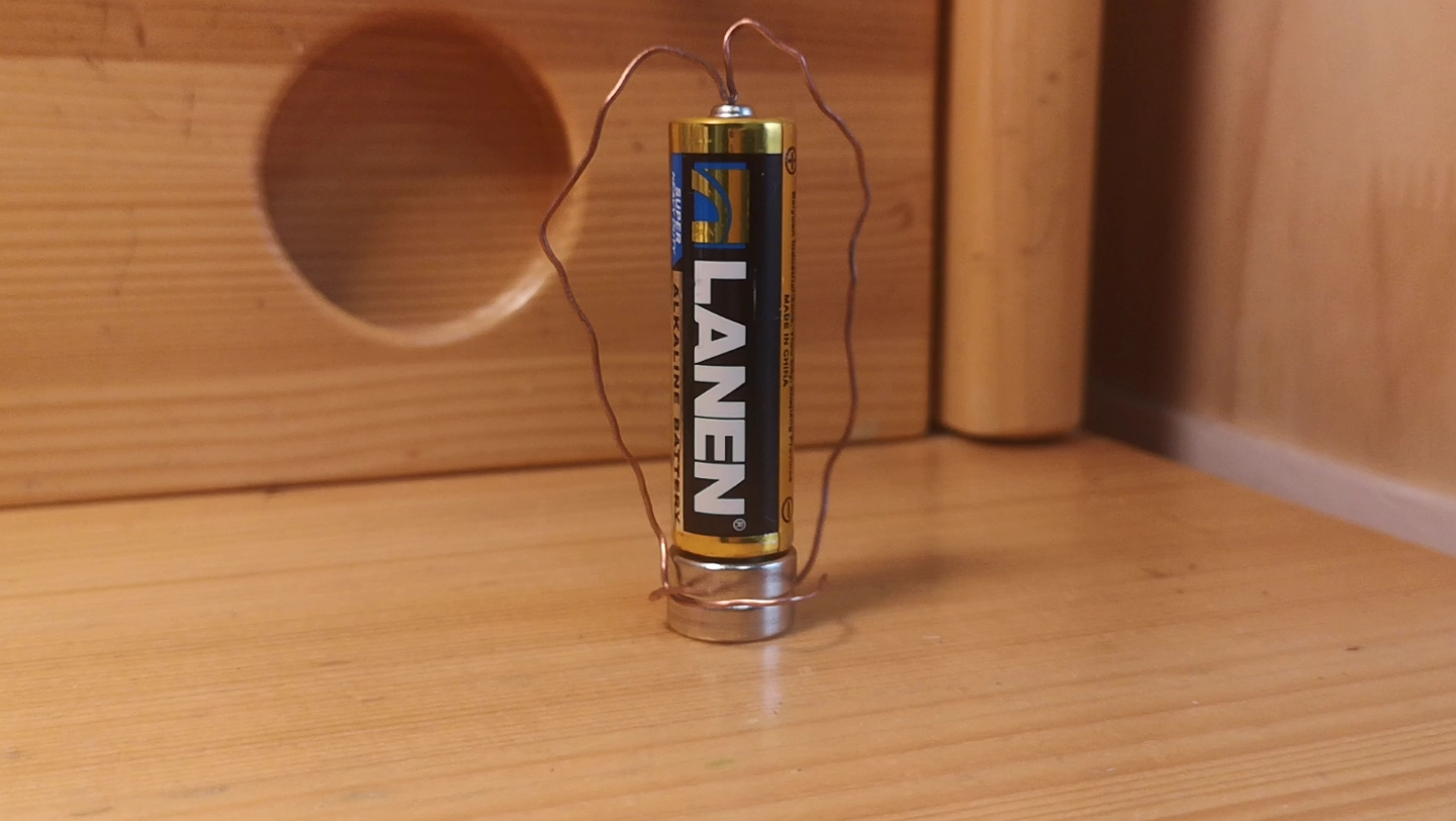 自制电动机旋转4坤分钟