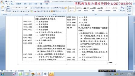 2013报关员商品编码第5讲第3章