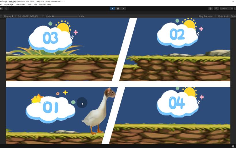 【小猫unity教程】unity2d 场景分割,分镜传送教程 新手入门 详细讲解