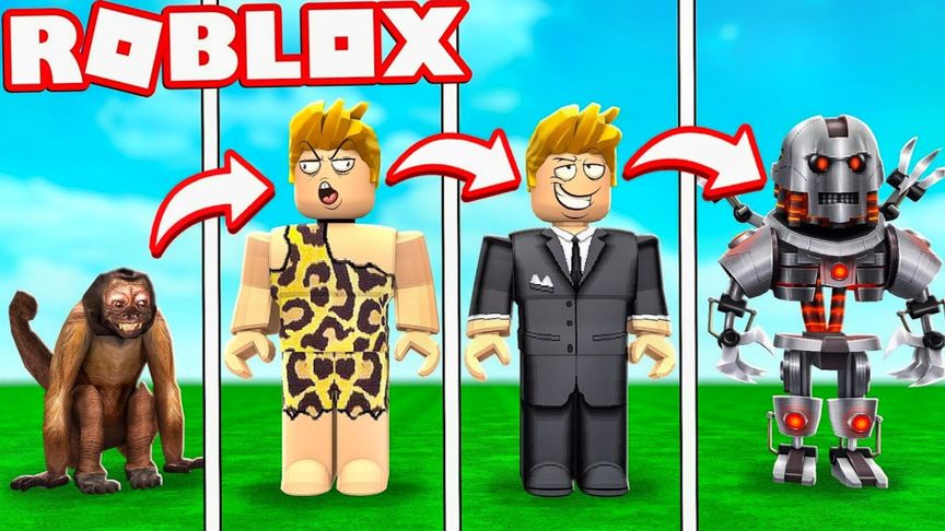 Roblox进化模拟器：我成了疯狂原始人！开启生存进化？小格解说