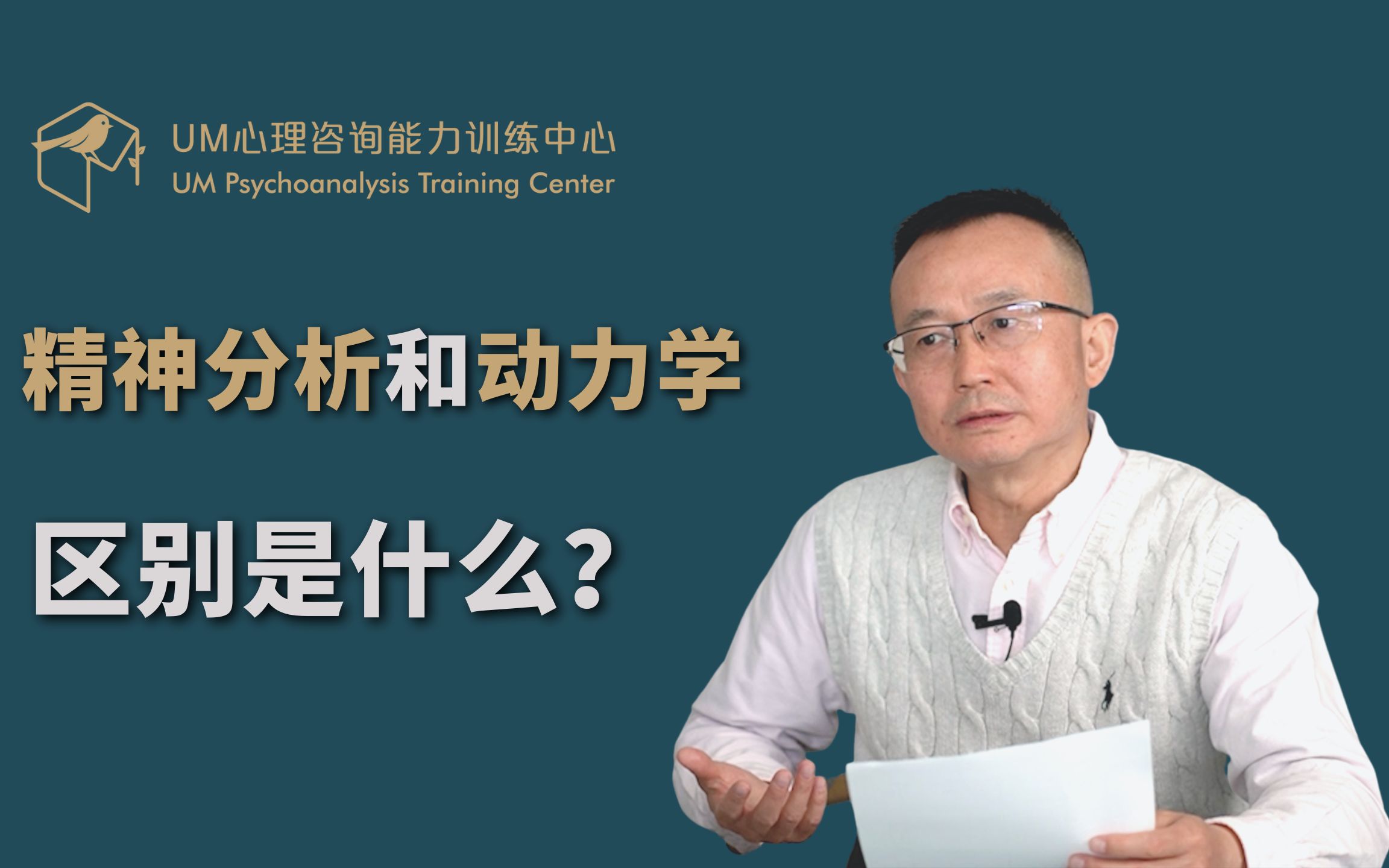 曾奇峰 | 精神分析和动力学取向的区别是什么?