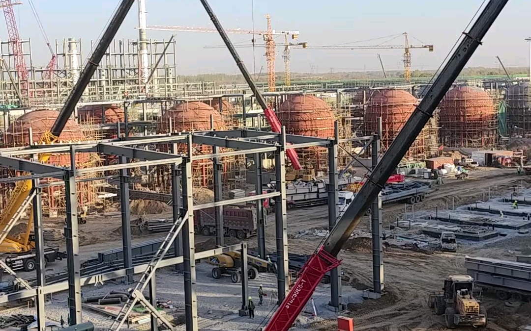 钢结构|钢结构桁架|钢结构工业厂区建设