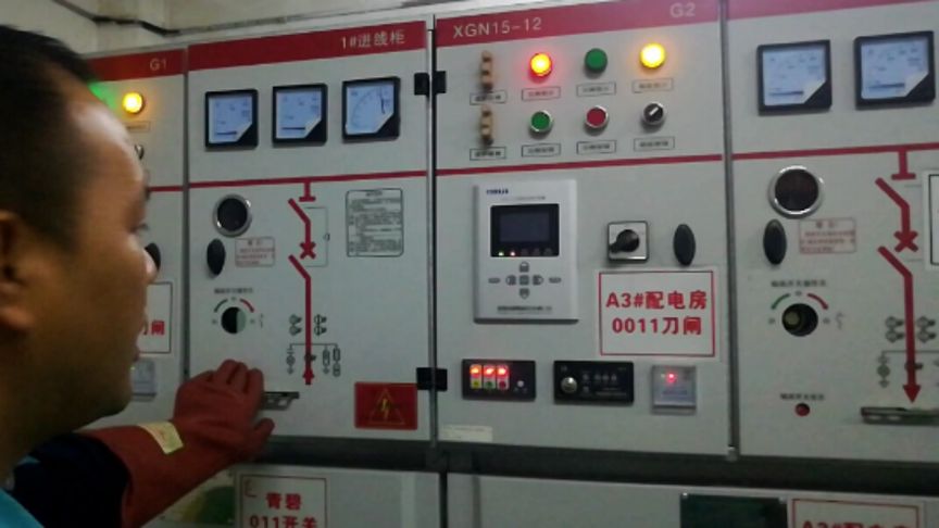 10千伏高压电源转换,听声音都知道不简单,小伙操作顺序有没有错