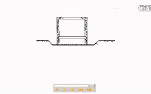公路工程-就地下沉的沉井 施工动画_标清