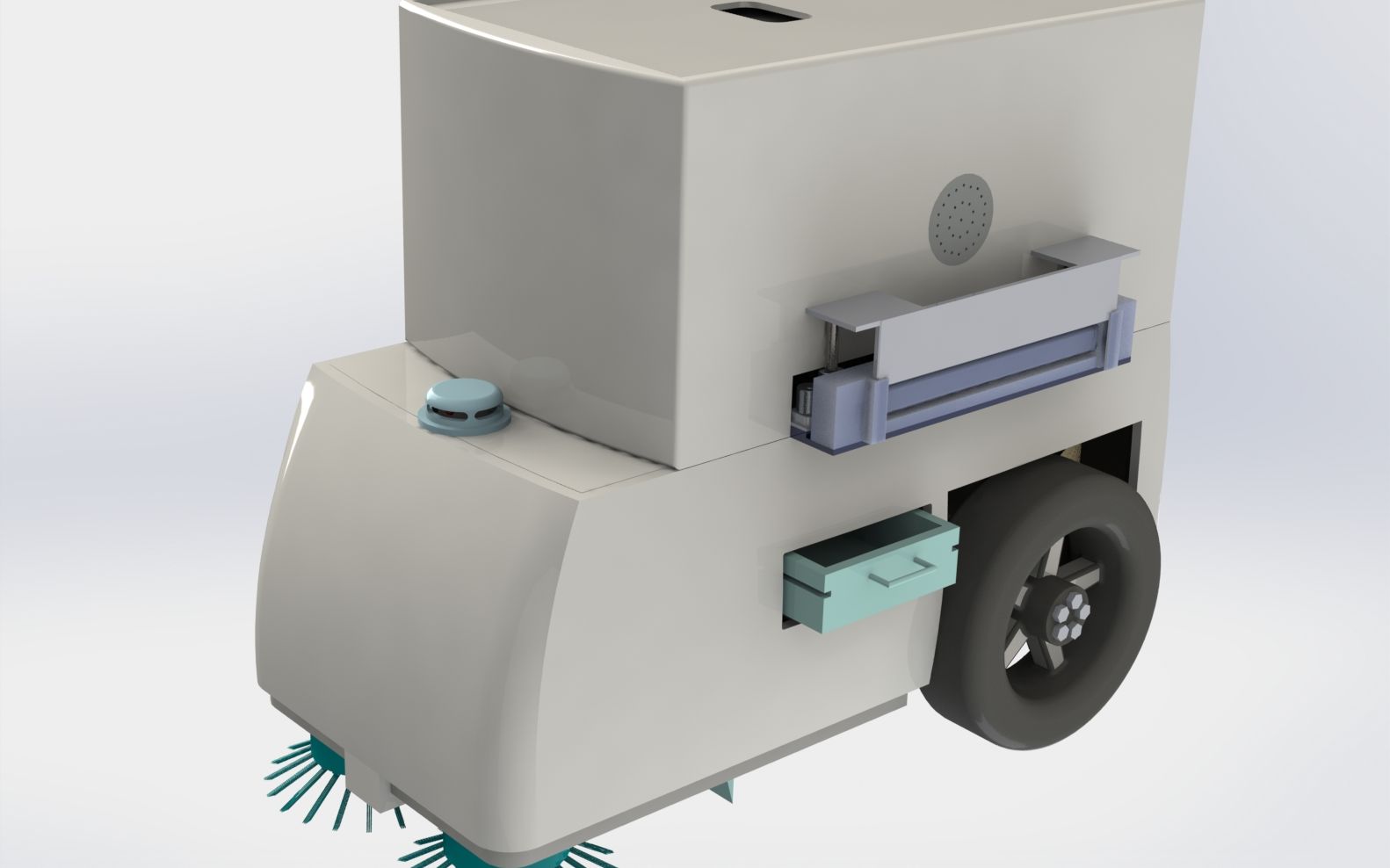 全自动清洁消毒机器人 展示视频