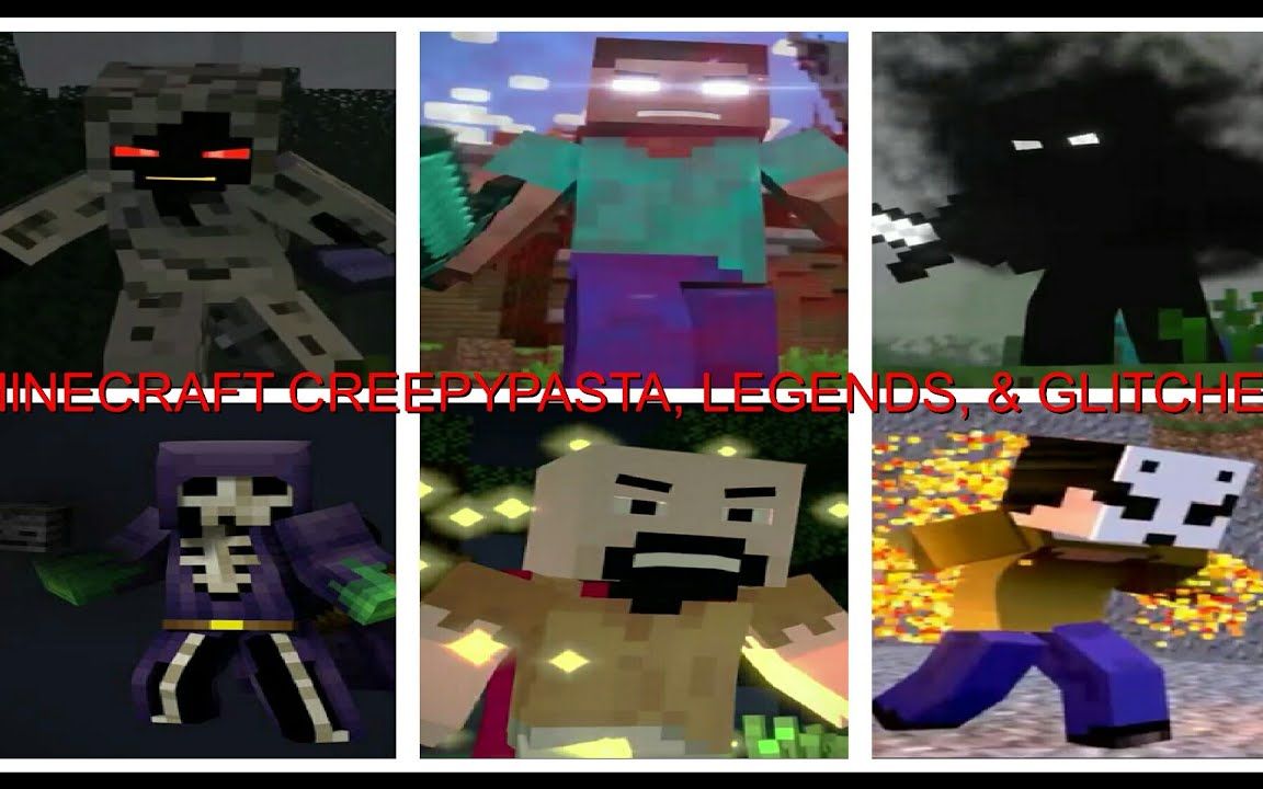 【Minecraft】Herobrine等各大都市传说,传奇人物和故障盘点_我的世界
