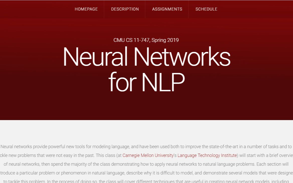 CMU Neural Nets for NLP 2019 (2): A Simple Exercise - Predicting the ...