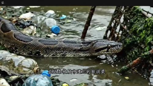 城市运河惊现巨型水鼠!河道清淤工人遭遇恐怖生物实录