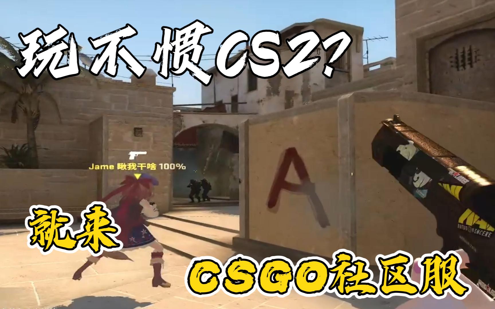谁还在玩CSGO社区服?原来是我 那没事了_cs