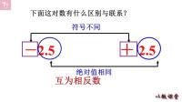 初一数学 2.4 绝对值与相反数(3)