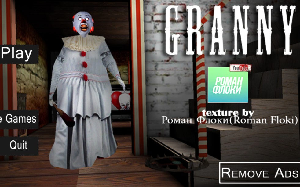 奶奶:奶奶是小丑 Mod Nullzerep MENU试玩一下