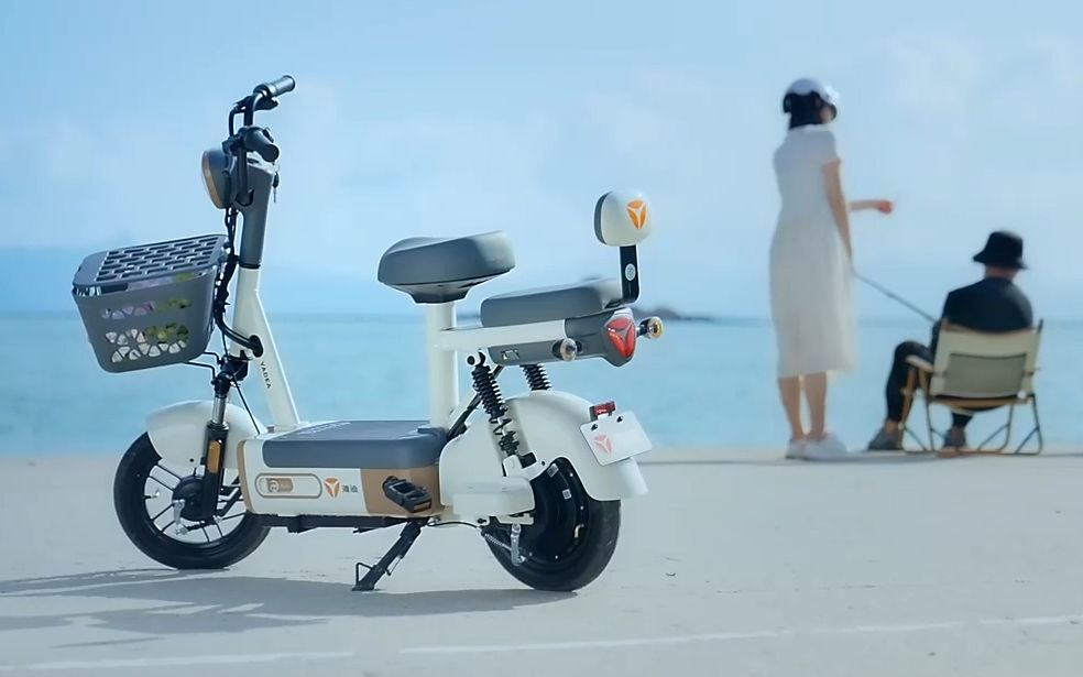 雅迪(yadea)电动车贝塔新国标电动自行车48V16Ah铅酸长续航成人...