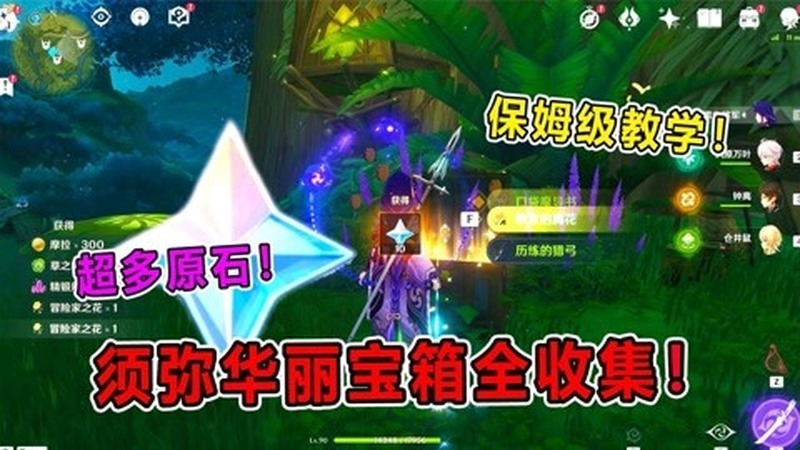 原神:须弥华丽宝箱全收集!听说大家的尘歌壶煤气都没关