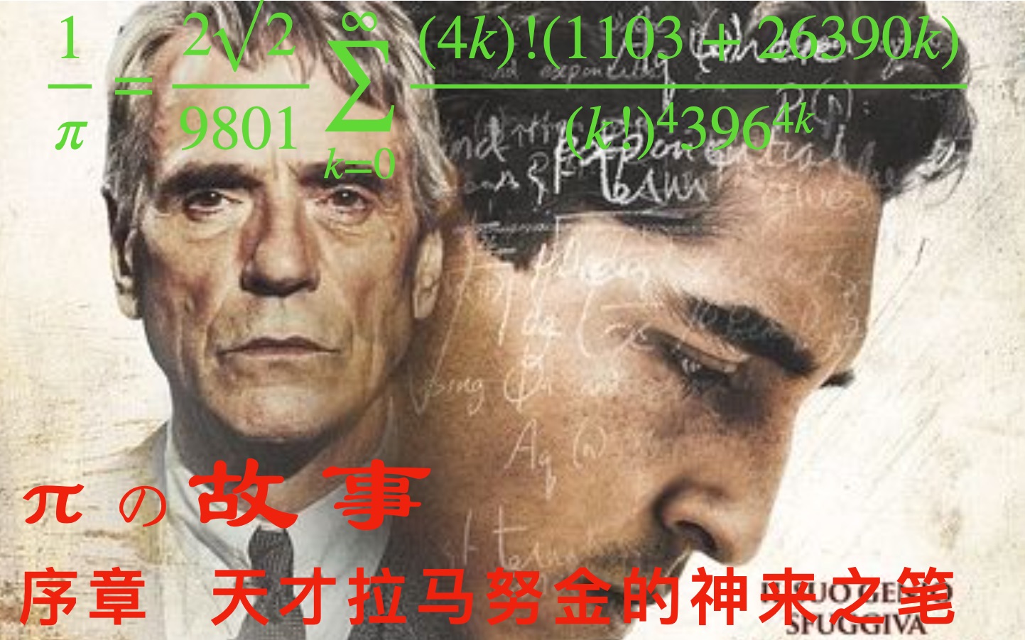 π的故事:天才拉马努金得到女神启示,神来之笔震撼后人