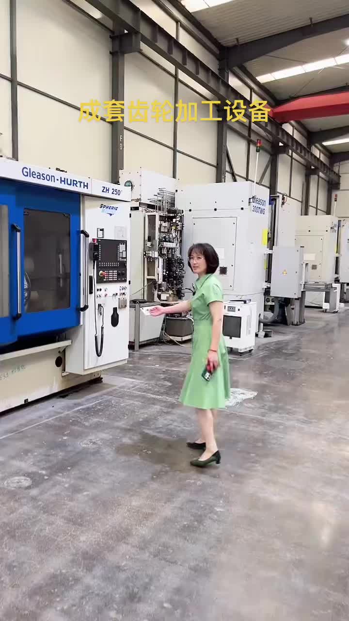 成套齿轮加工设备:有磨齿机、珩齿机、滚齿机,倒棱机 格里森300TWG...