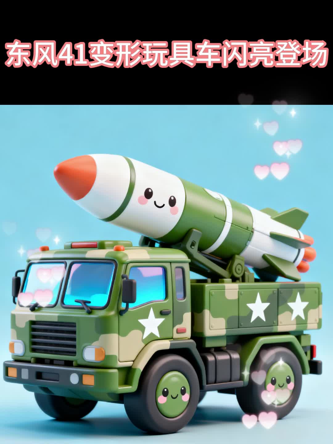 锻炼动手能力的军事导弹车模型就在这里!#工程车动画片大全益智玩具 ...