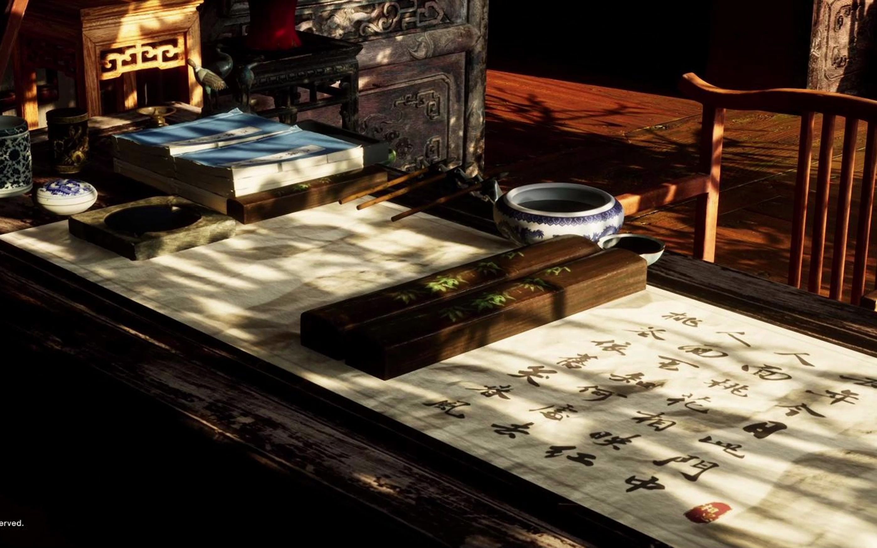 CreateWithPBRMAX丨新中式东方美学园林设计丨国风古韵丨3D建模...