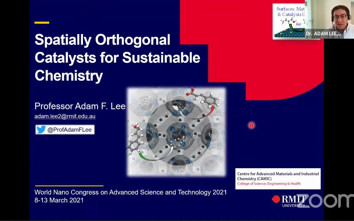 World Nano Congress on Advanced Science and Technology -WNCST-...