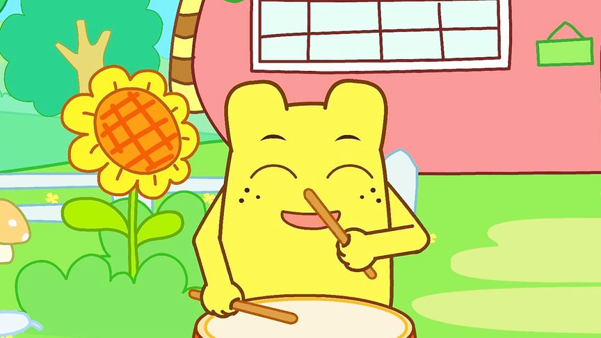 咕力儿歌:快乐的咚咚咚 快乐钟声咚咚咚珍惜时间它最懂 经典儿歌