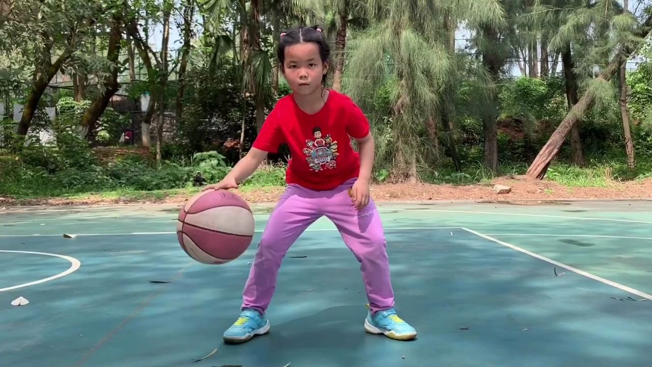 儿童篮球教学第三讲 原地变向运球 从零开始学篮球 Basketball skills ...