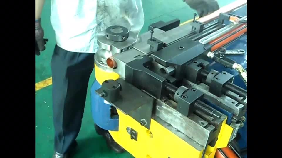 液压弯管机、铜管定位弯曲视频