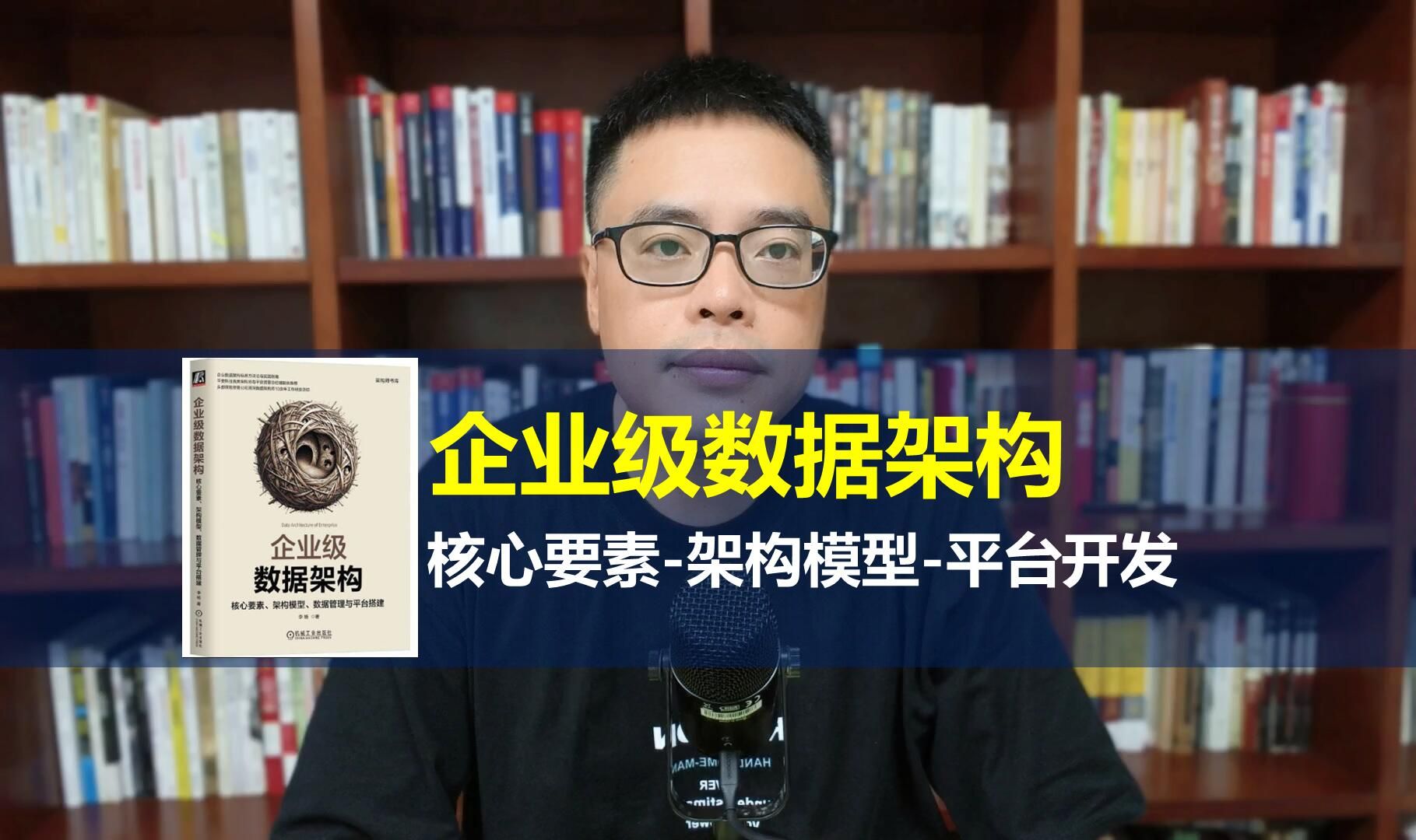 企业级数据架构-核心要素,架构模型,数据管理和平台开发