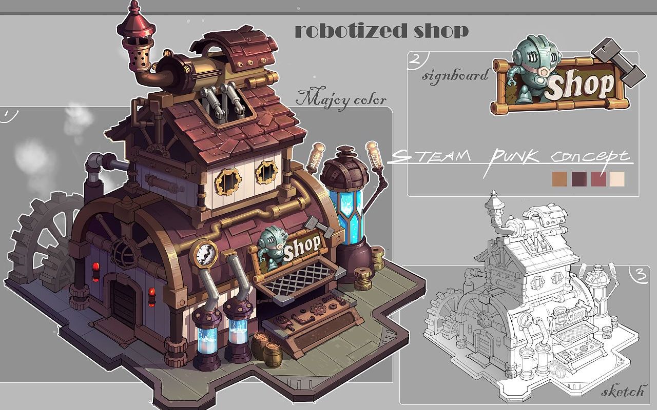 【Maya游戏场景】Maya游戏场景建模教程案例解析(一)