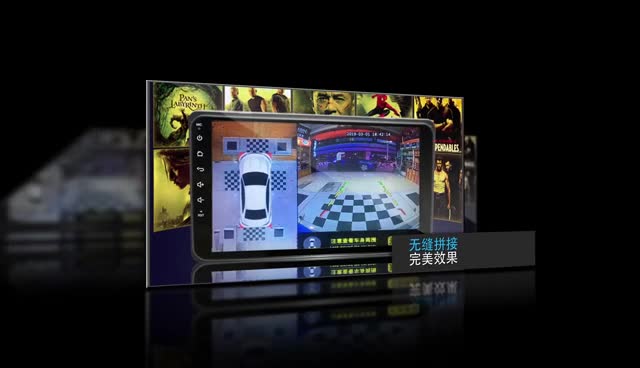 360全景行车记录仪泊车系统