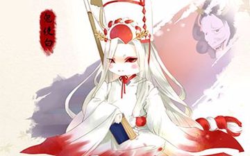 【污妖王小祺】我的世界鬼使白像素画