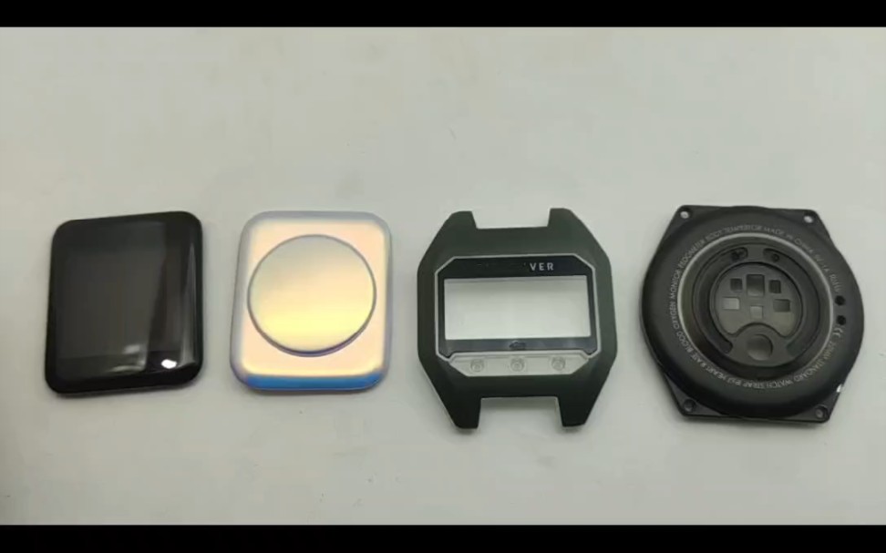 模内注塑IML工艺广泛作用在智能穿戴手表手环塑胶外壳装饰件底壳...