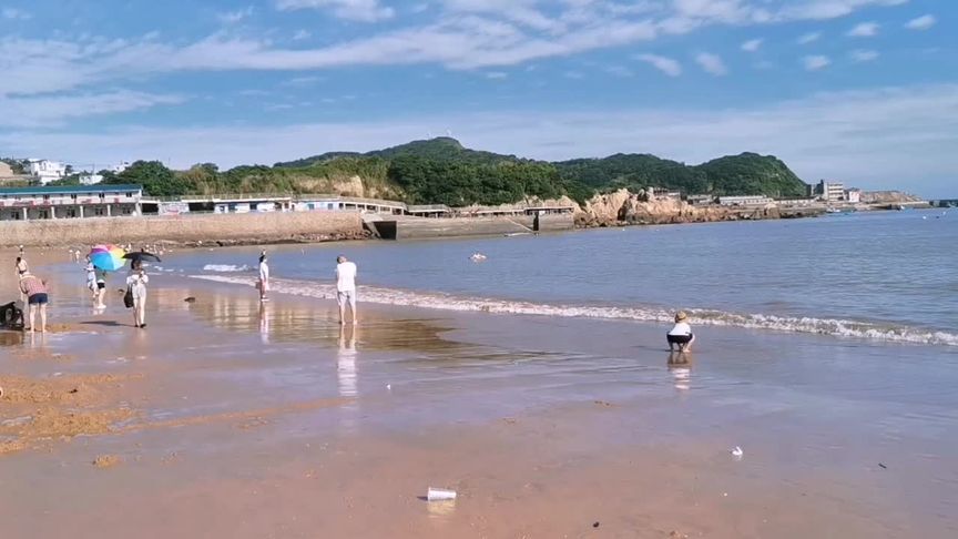 #海边 #搞笑 #娱乐 让我们荡起双桨～