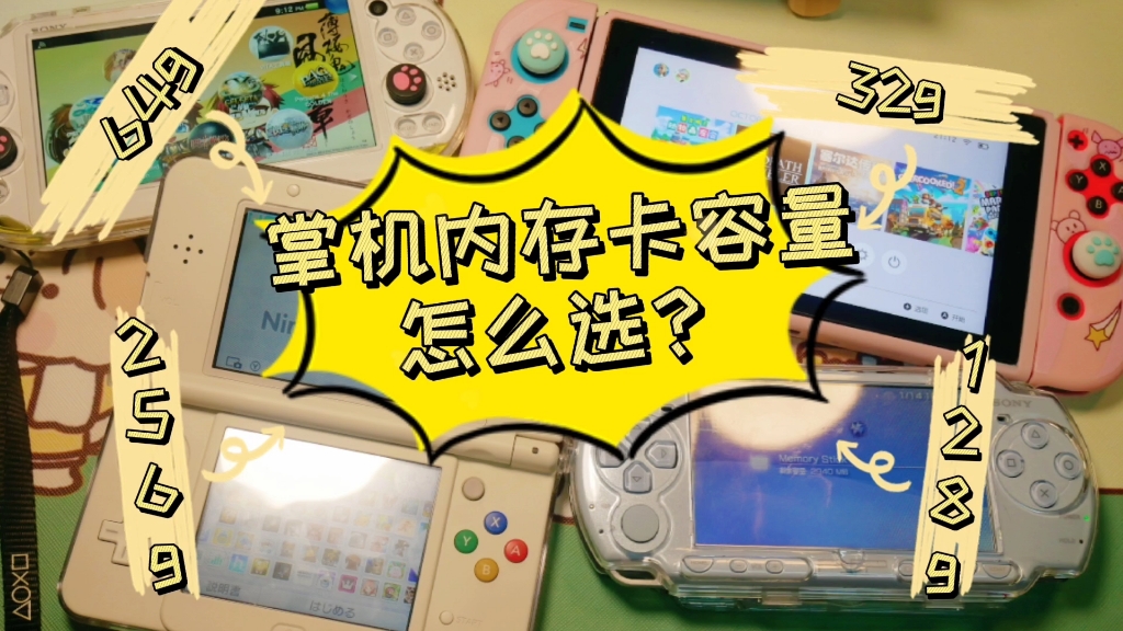 【干货】掌机内存卡容量怎么选