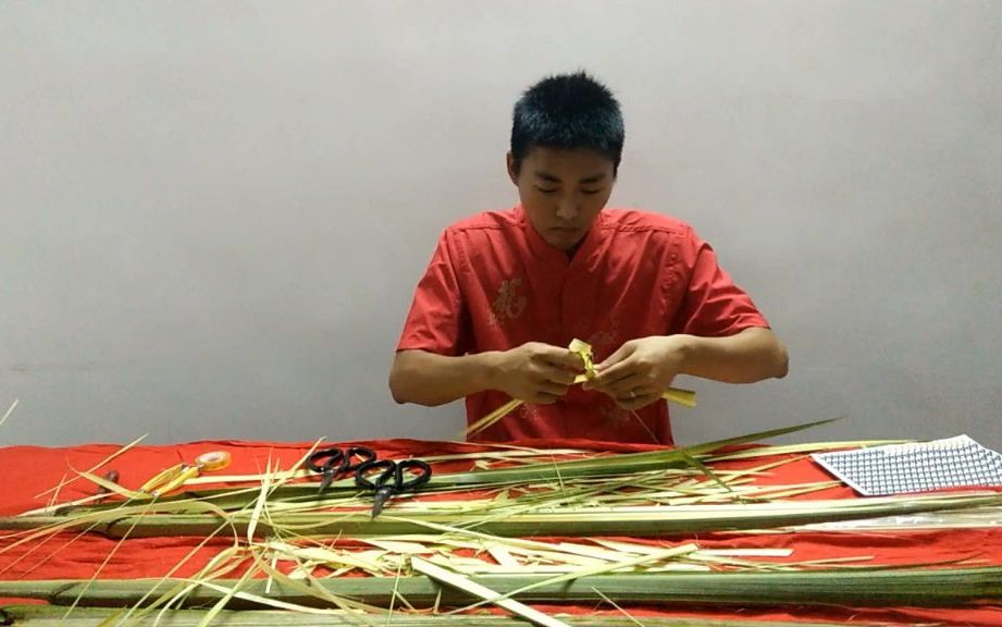 草编蝴蝶棕编动物视频教学培训教程