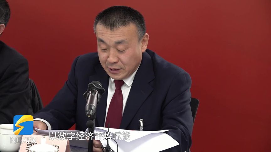 聚焦聊城党代会|党代表郭守印:以数字经济蓄势赋能 大力发展现代服务业