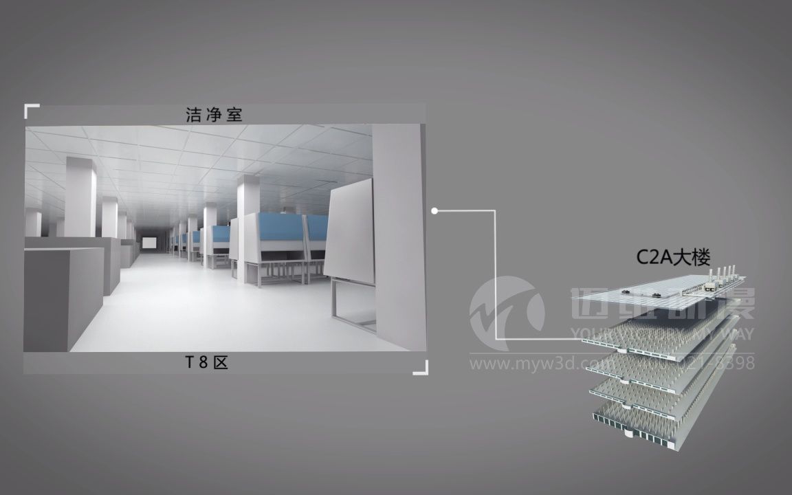 厂区消防预警演示火灾重演模拟三维动画展示-工业动画制作公司