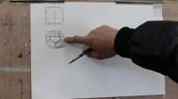 11几何体多面体素描画法素描基础入门教程7简单素描