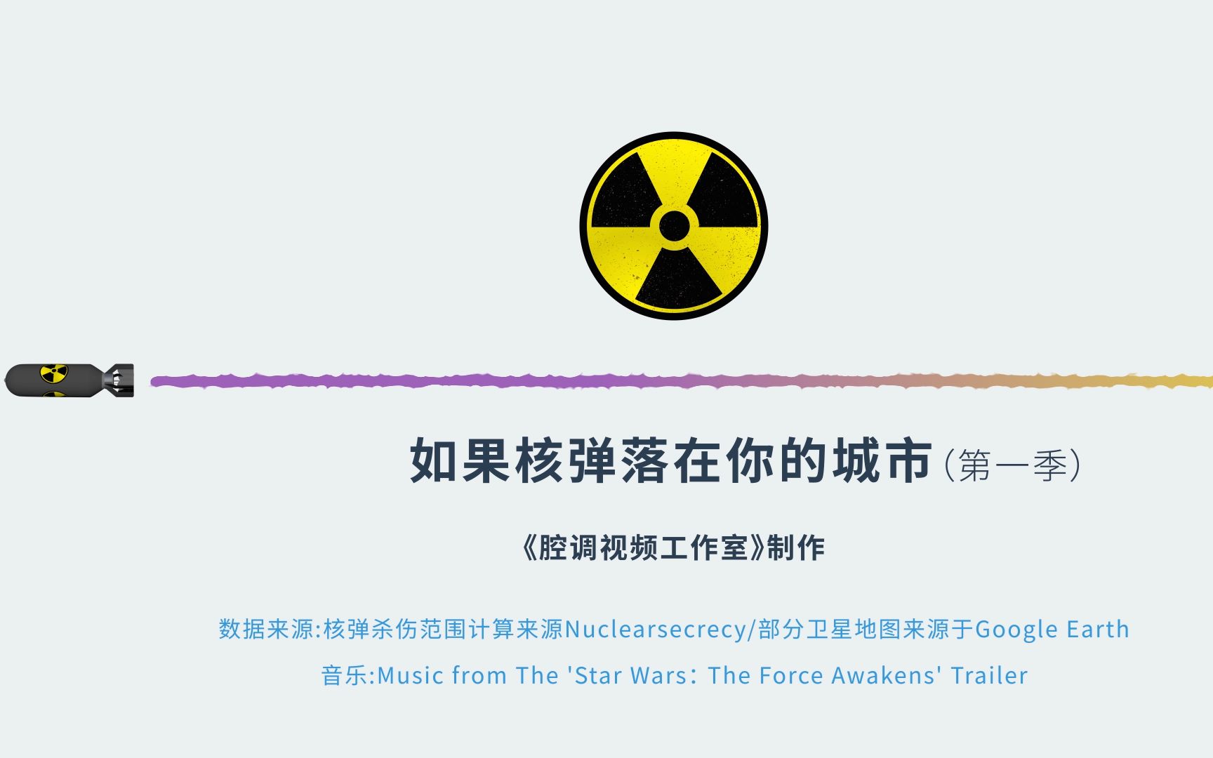 如果核弹落在你的城市将会怎样?